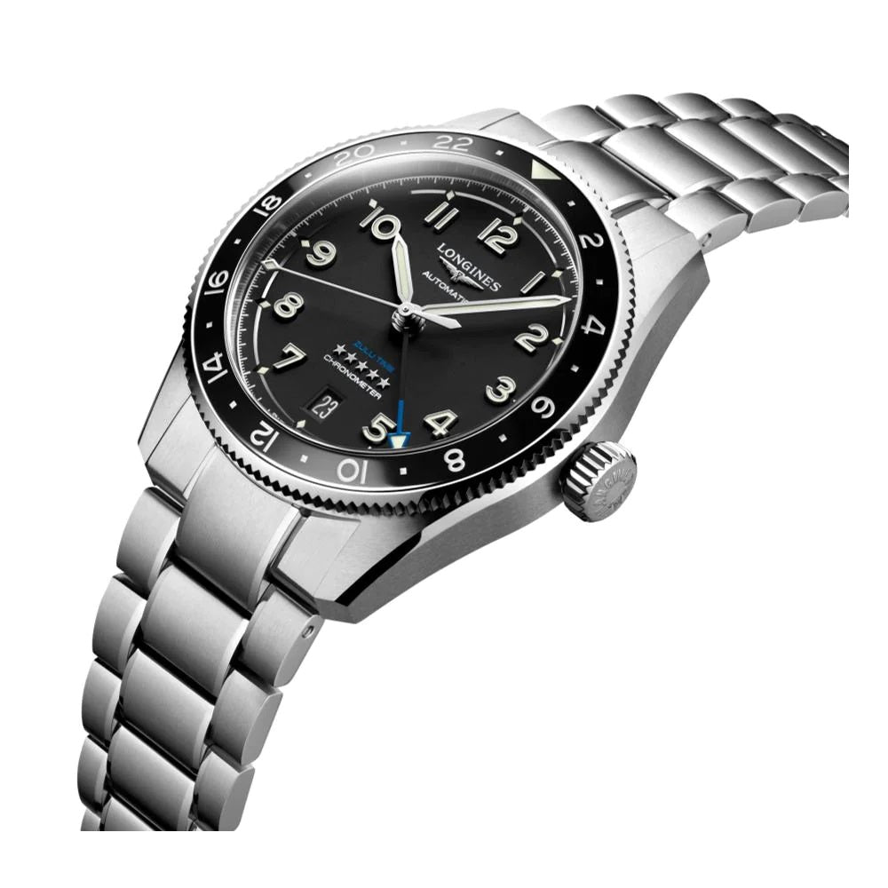 Longines Spirit Zulu Time 39 MM L3.802.4.53.6 - Maiocchi Store - Milano ...