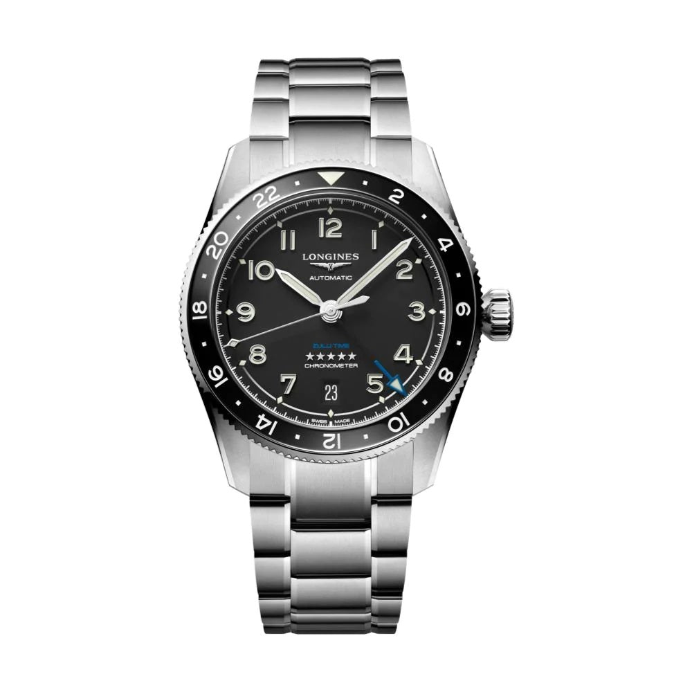 Longines Spirit Zulu Time 39 MM L3.802.4.53.6 - Maiocchi Store - Milano ...